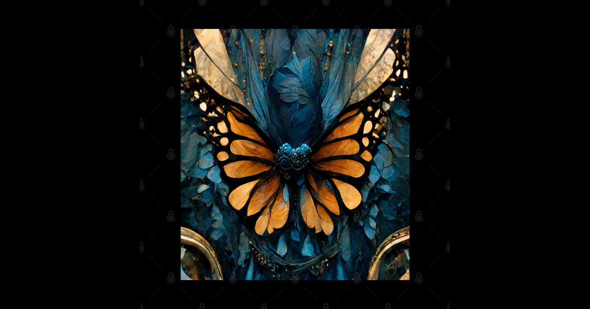 Monarch - Butterfly - Sticker | TeePublic