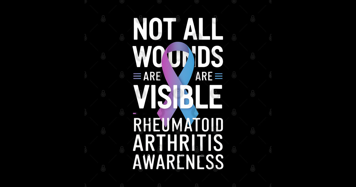 Butterfly Rheumatoid Arthritis Awareness RA Ribbon Support - Arthritis ...