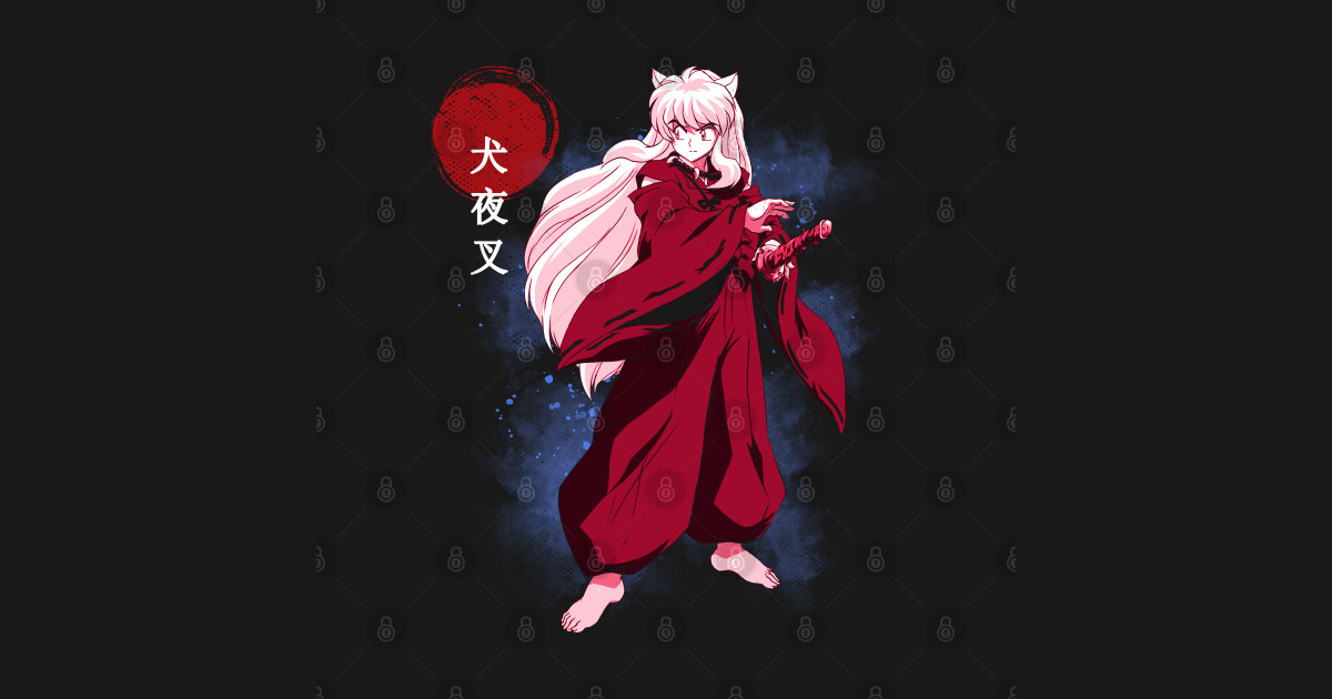 Vintage Otaku Lover Gifts - Inuyasha - T-Shirt | TeePublic
