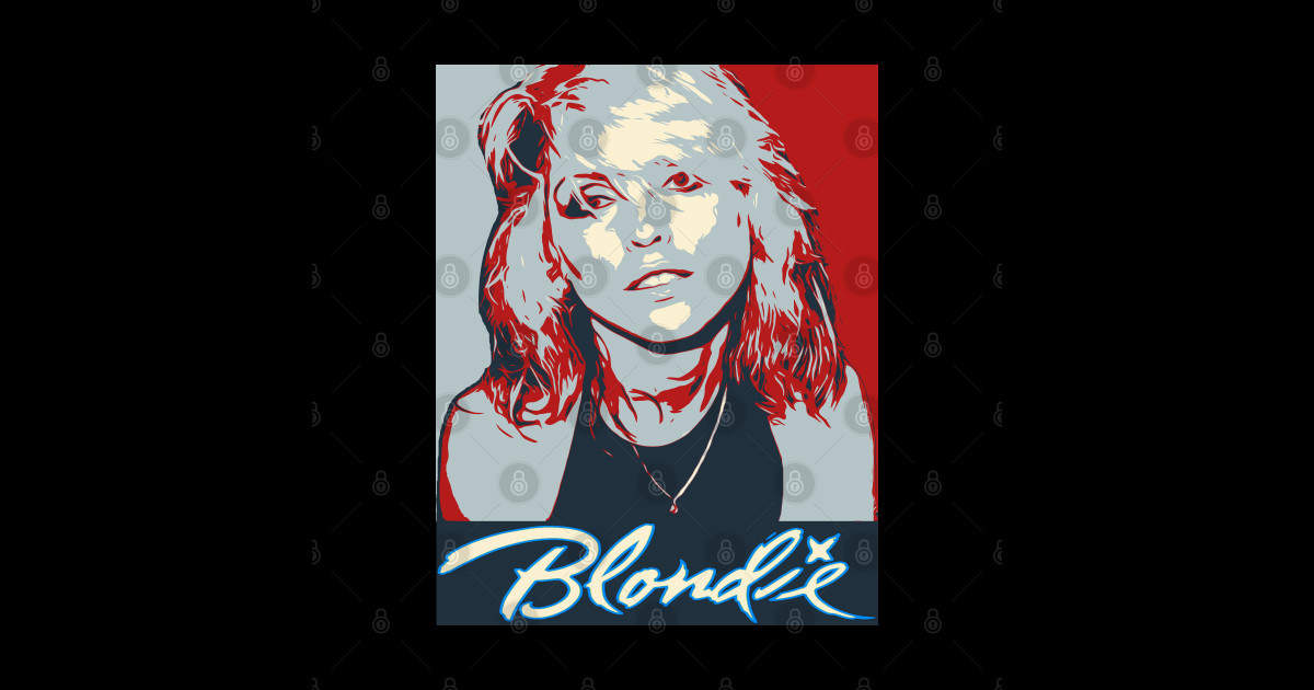 Blondie Poster - Blondie - Sticker | TeePublic