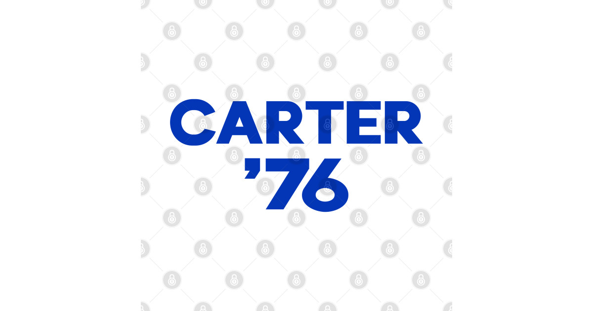 Carter ‘76 (Blue) - Jimmy Carter - T-Shirt | TeePublic