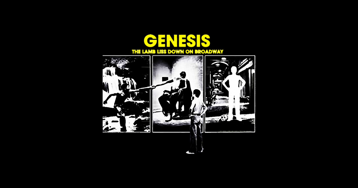 genesis colorfull - Genesis Band - Sticker | TeePublic