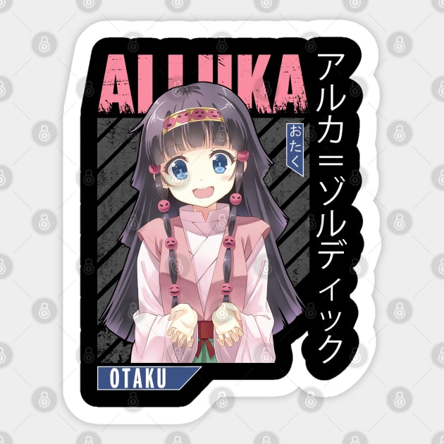 Alluka Hunter X - Hunterxhunter - Sticker | TeePublic