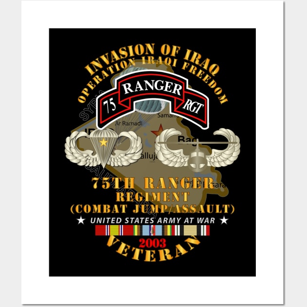 75th Ranger Regiment - Combat Jump - Assault - OIF - Invasion - 2003 w ...