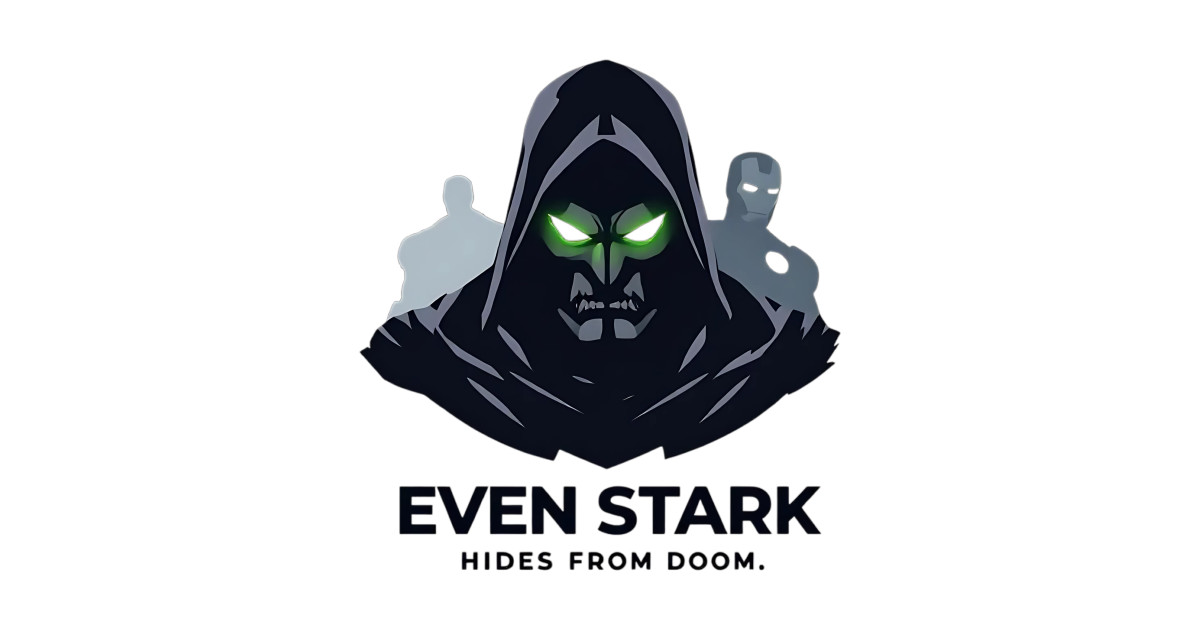 Doctor Doom Shadowed Power – Iron Man Rivalry Artwork - Doomsday - T ...