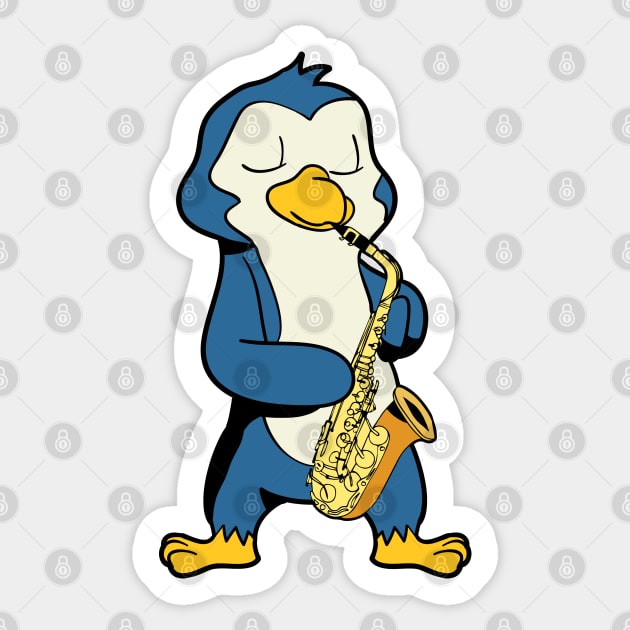 saxephone cartoon