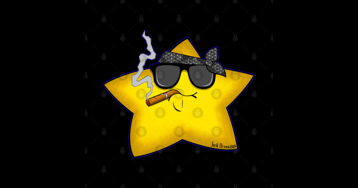 Gangster, star, cartoon, gang-star - Star - Posters and Art Prints ...