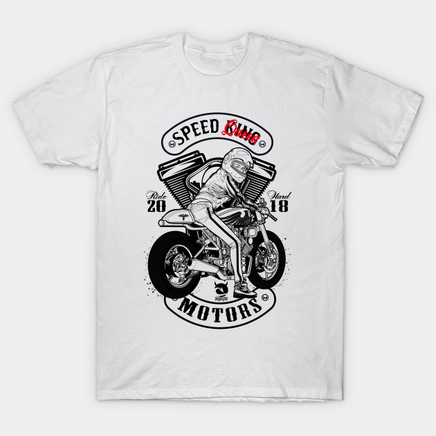 Speed Queen Motors - Motorcycle - T-Shirt | TeePublic