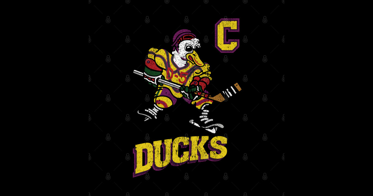 Ducks Captain Jersey - Movies - Sticker | TeePublic