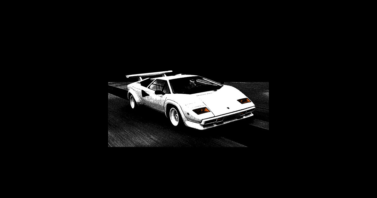 Lamborghini Countach LP500 S - Lamborghini Countach - Sticker | TeePublic