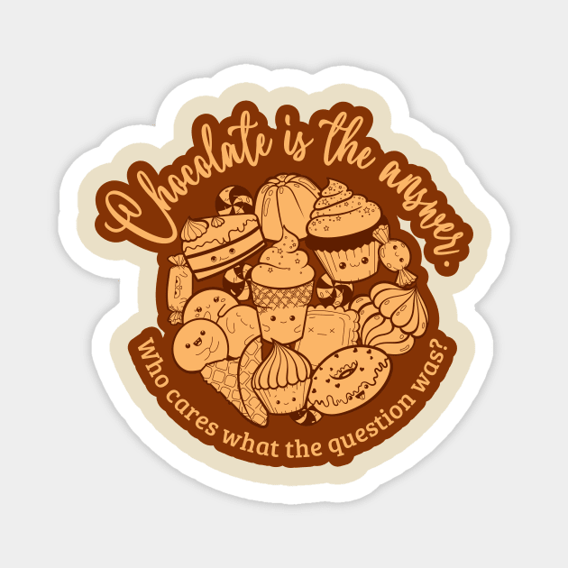 Chocolate Is the Answer – Who Cares About the Question? - Chocolate ...