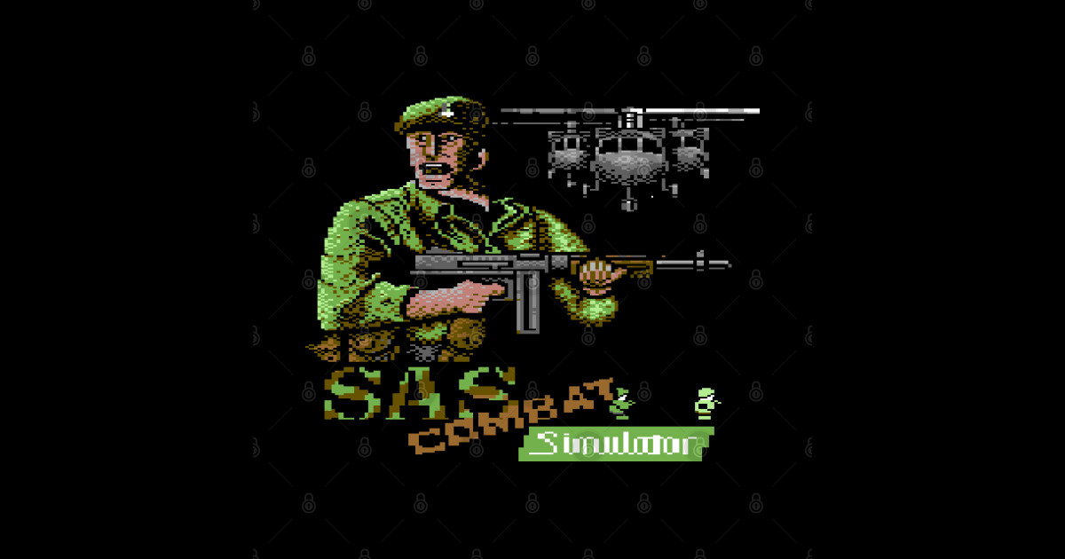 SAS Combat Simulator - Sas Combat Simulator - Sticker | TeePublic