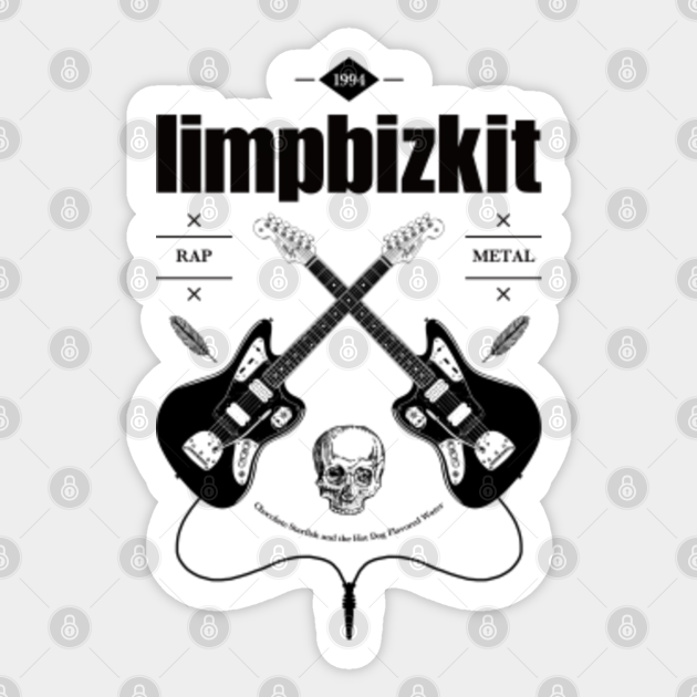 Limp Bizkit Logo - Limp Bizkit - Sticker | TeePublic