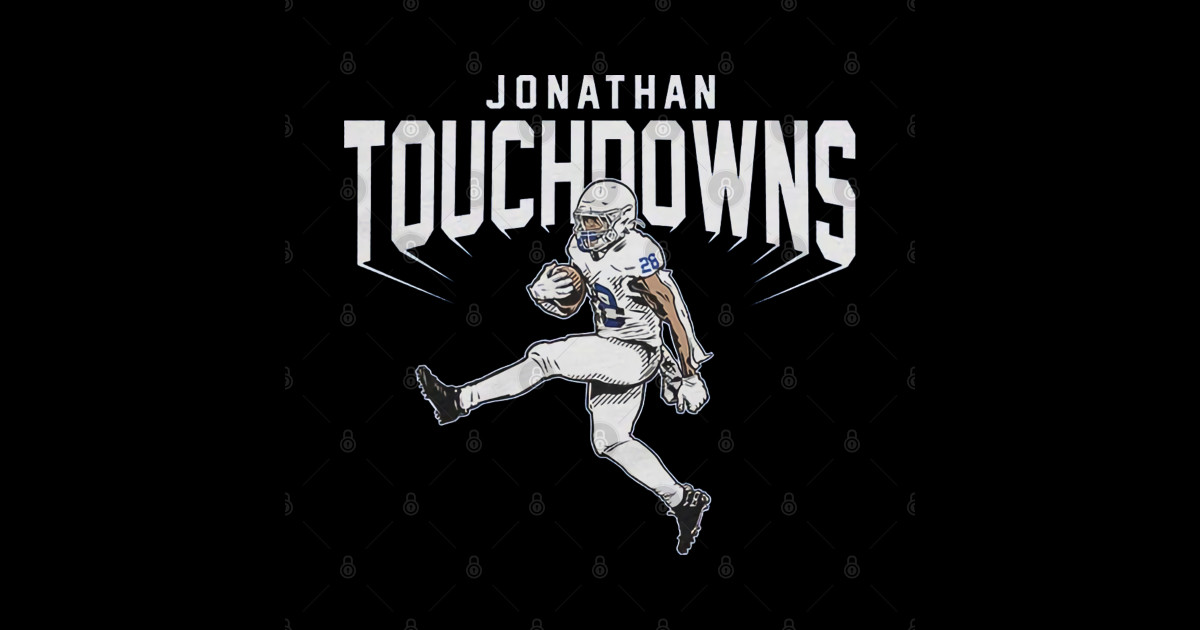 Jonathan Taylor Touchdowns - Jonathan Taylor - Sticker | TeePublic Jonathan Taylor Touchdowns - Jonathan Taylor - Sticker | TeePublic