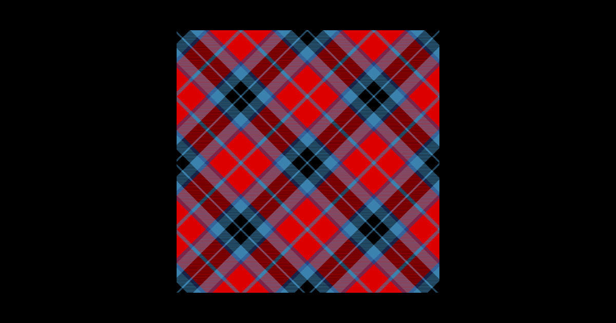 Clan Thompson Tartan Rotated - Thompson - Phone Case | TeePublic