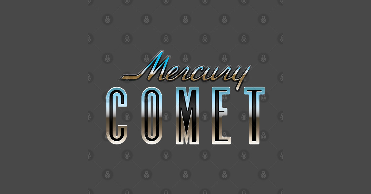 Mercury Comet Emblem - Mercury - T-Shirt | TeePublic