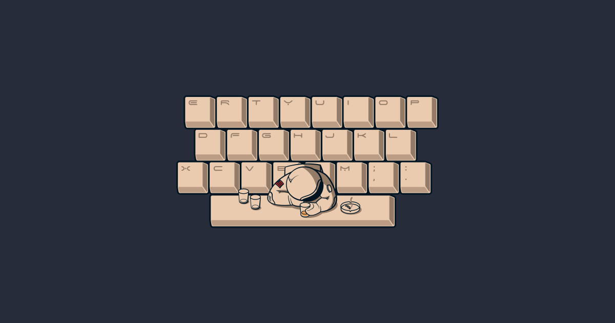 SpaceBar - Space - T-Shirt | TeePublic