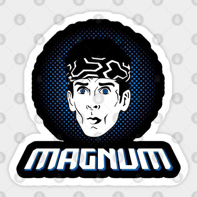 The Magnum Look - Zoolander - Sticker | TeePublic