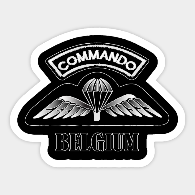 Belgian Para-Commando - Para Commando - Sticker | TeePublic