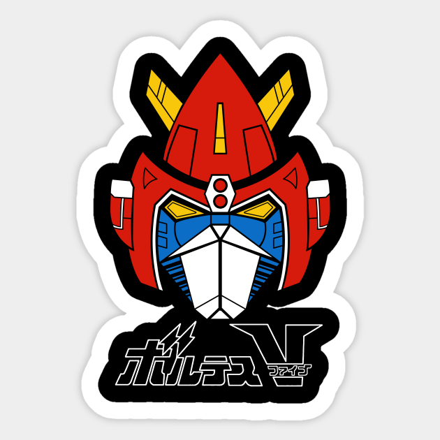 Chōdenji Machine Voltes V - Chdenji Machine Voltes V - Sticker | TeePublic