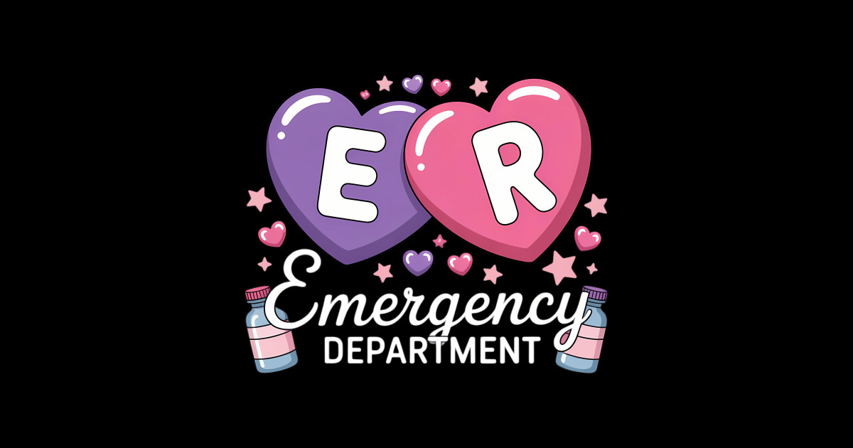 Emergency Department Nurse Valentine_s Candy ER ED Nursing - Emergency ...