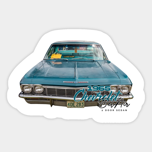 1965 Chevrolet Bel Air 2 Door Sedan - 1965 Chevrolet Bel Air - Sticker ...