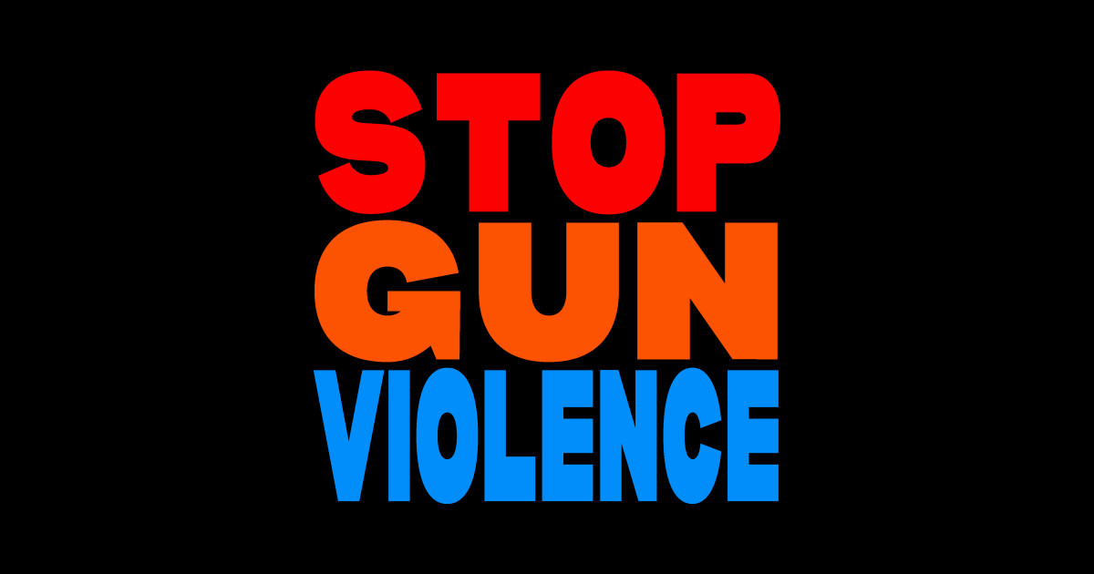 Stop gun violence - Stop Gun Violence - Sticker | TeePublic