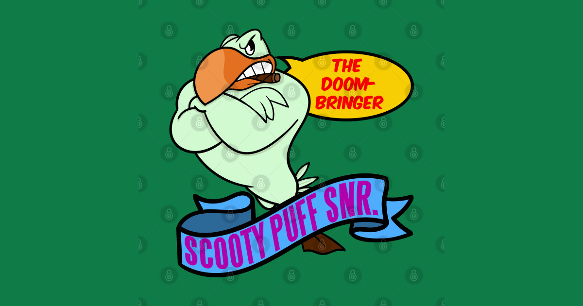 Scooty Puff Sr - The Doom Bringer - Scooty Puff - T-Shirt | TeePublic