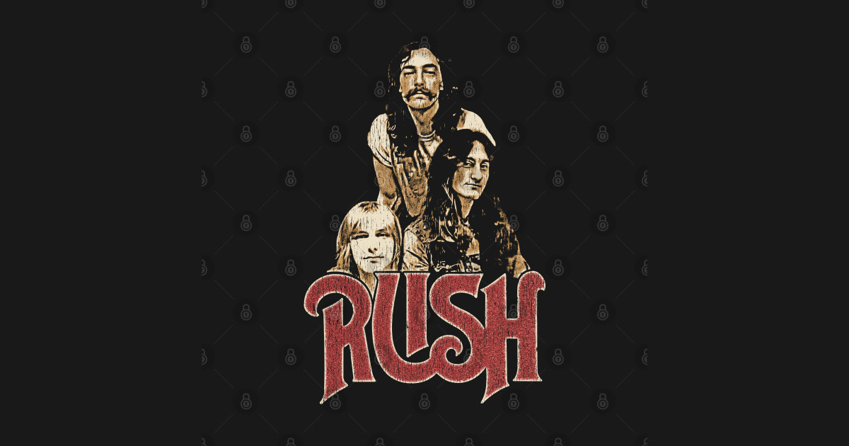 Vintage Rush - Rush - T-Shirt | TeePublic
