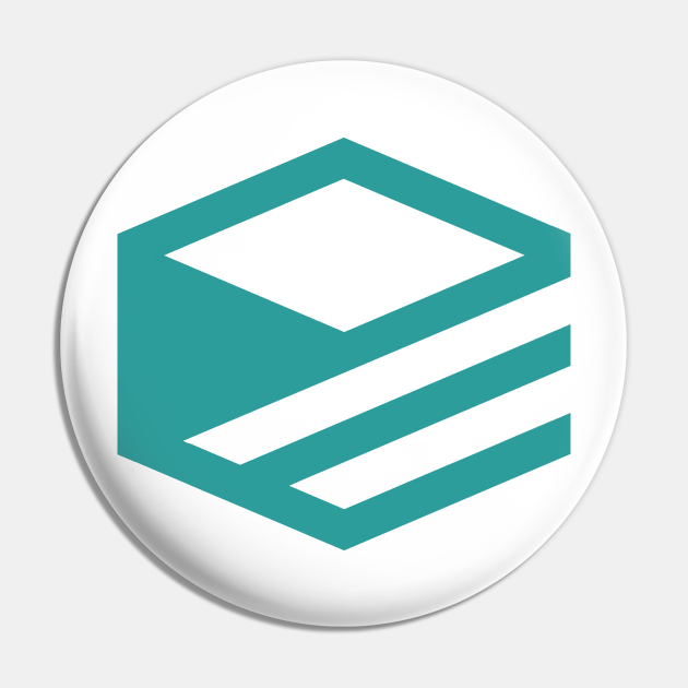 BIZBOX from Business Casual Logo - Vaporwave - Pin | TeePublic