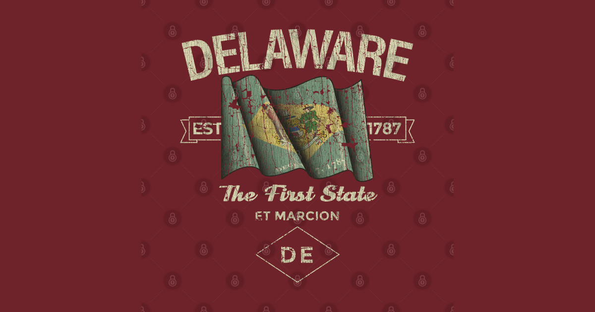 Delaware 1787 - Delaware - T-Shirt | TeePublic