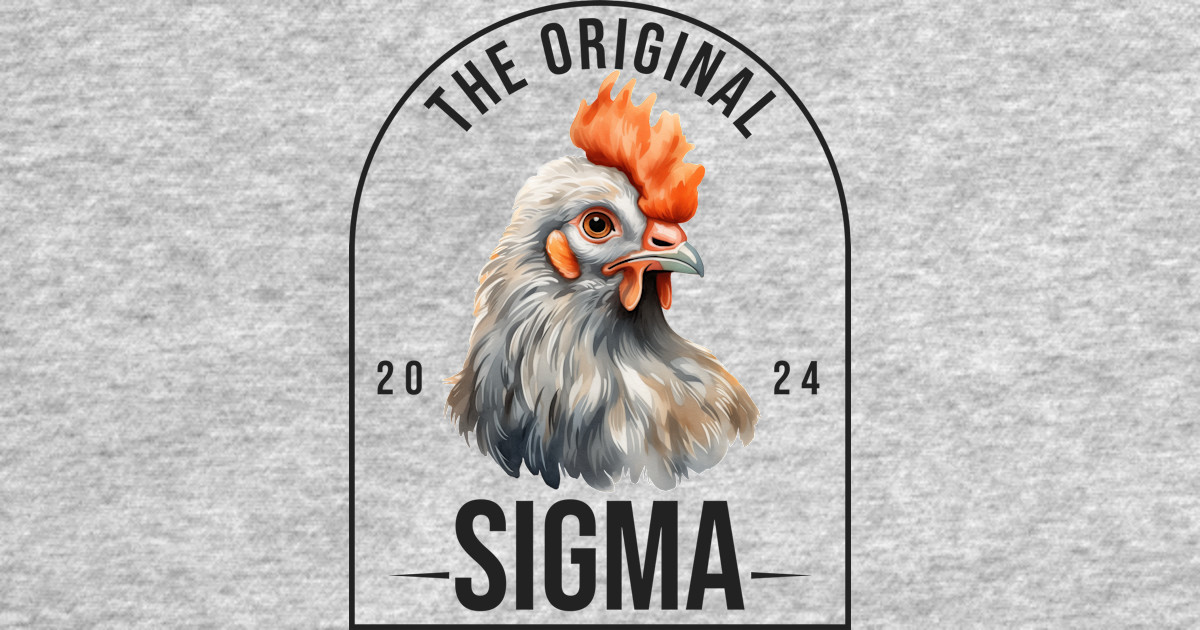 The Original Sigma Gen Z Gen Alpha - Sigma Male - Baseball T-Shirt ...