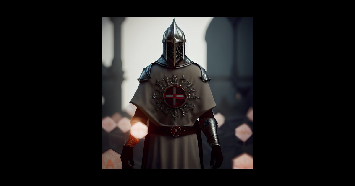 Knights Templar in The Holy Land - Catholic Knights - Sticker | TeePublic