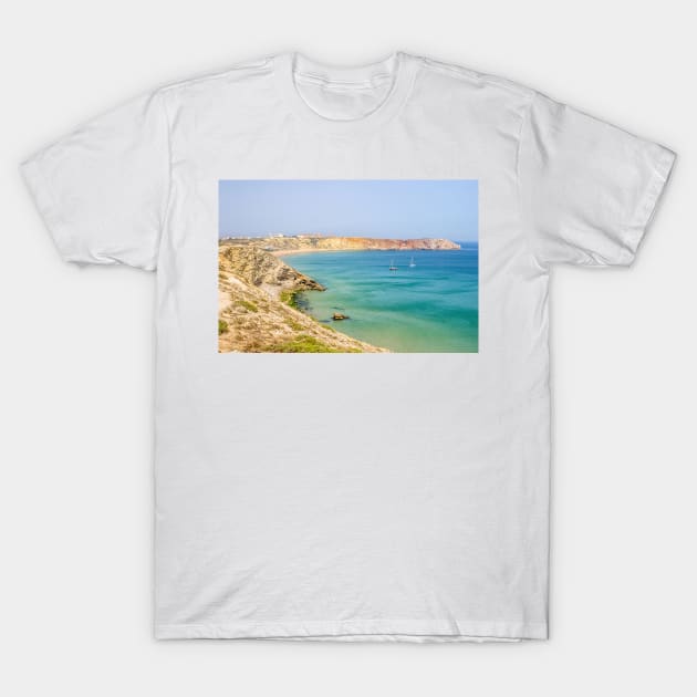 Praia do Tonel, Algarve - Algarve - T-Shirt | TeePublic