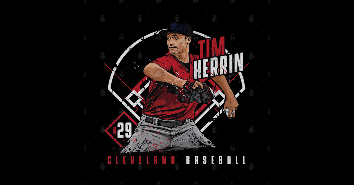 Tim Herrin Cleveland Ballpark - Tim Herrin - Sticker | TeePublic