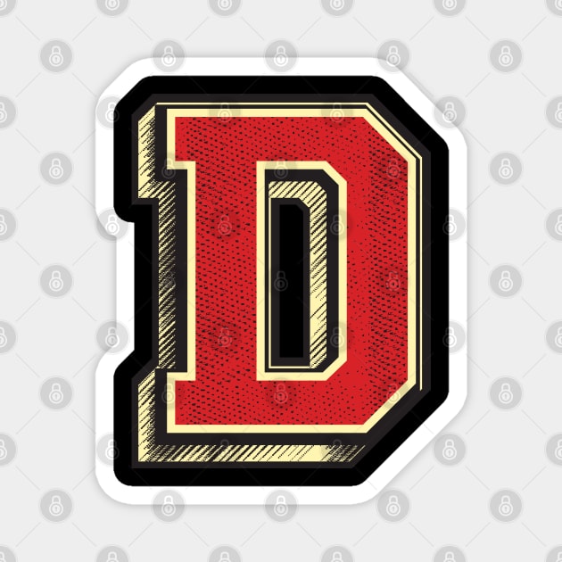 Divine Vintage style Alphabet Letter D Perfect gift for babies and kids ...