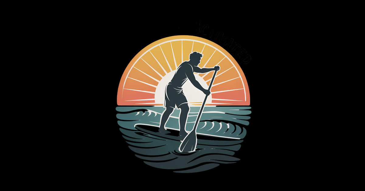 Paddleboarding Sup Surf Paddle Ocean Adventure - Surf Paddle - Posters ...
