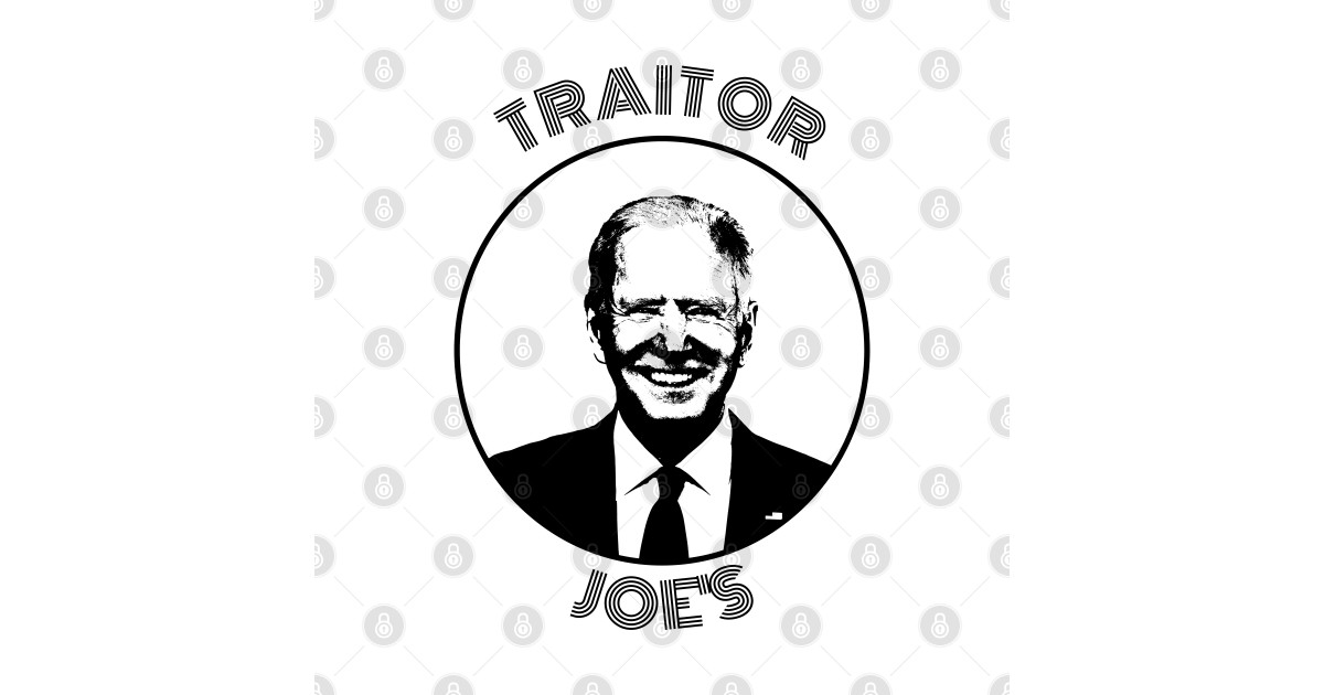 Traitor Joe's Retro Black and White Design - Traitor Joe - T-Shirt ...