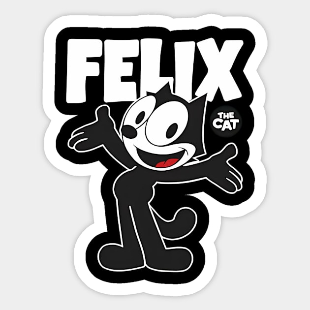 Felix The Cat - Felix - Sticker | TeePublic