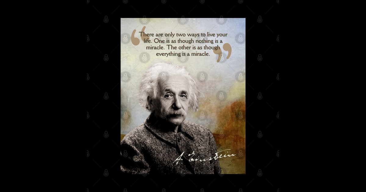 Albert Einstein Quote Design – Inspirational Science Wisdom Art ...