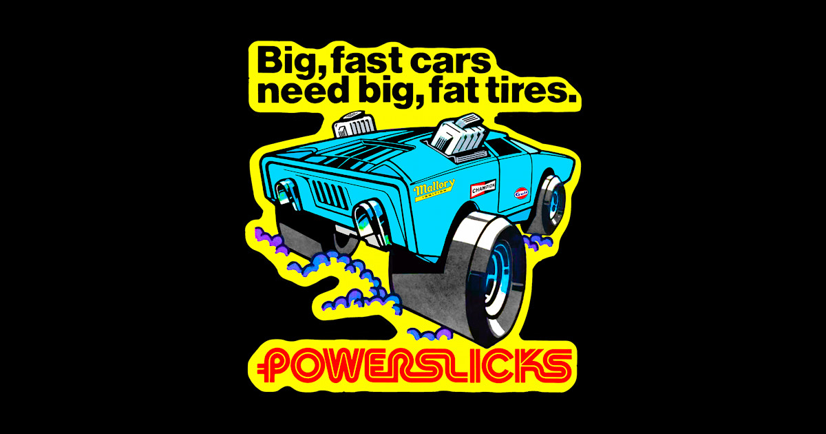 AURORA POWER SLICKS - Afx Slot Car - Sticker | TeePublic