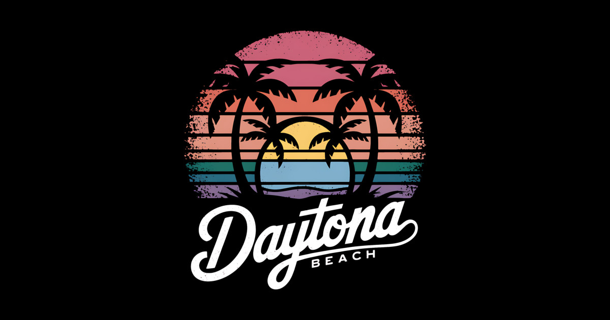 Daytona Beach - Daytona Beach - Sticker | TeePublic