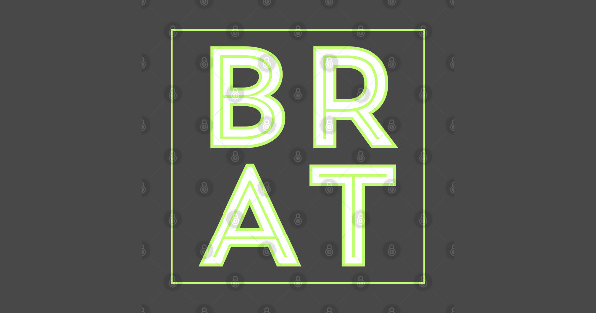 Brat | It's An Attitude | Cool Girl Energy | Silly Slang - Brat - T ...