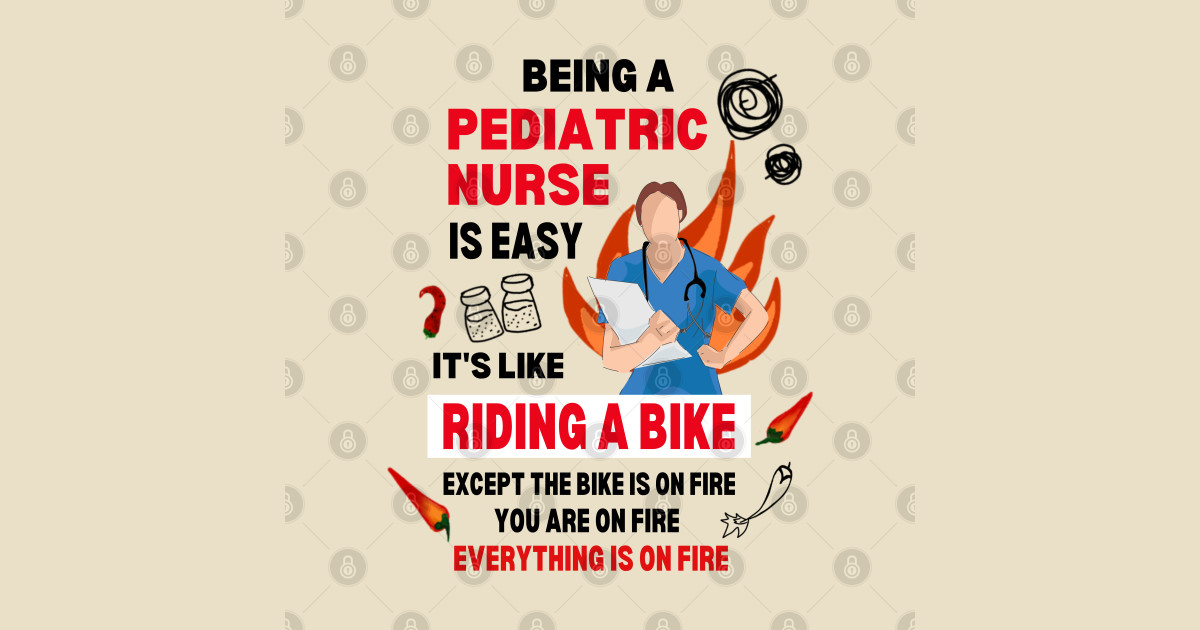 Nursing Funny Quote of A Pediatric Nurse Squad - Pediatric Nurse - T ...