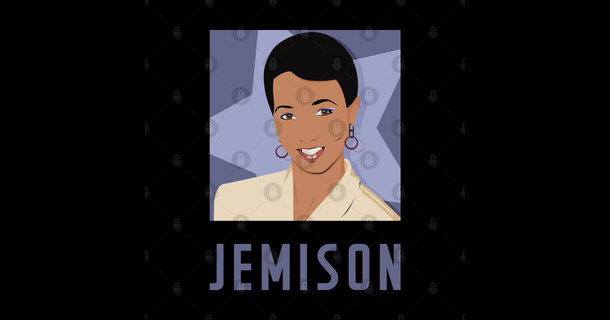 JEMISON - "Queen of Science" portrait of Mae Jemison - Mae Jemison ...