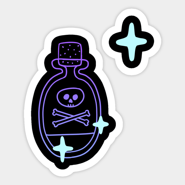 Poison bottle - Poison Bottle - Sticker | TeePublic
