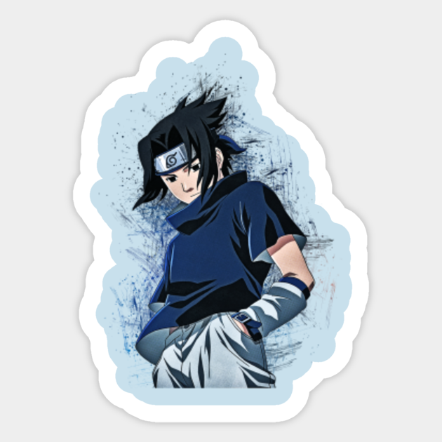 Sasuke Anime - Sasuke - Sticker | TeePublic