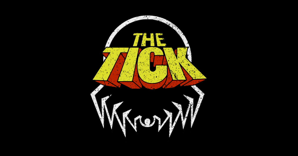 The Tick Cartoon Logo # Kijang Mas - The Tick - Sticker | TeePublic