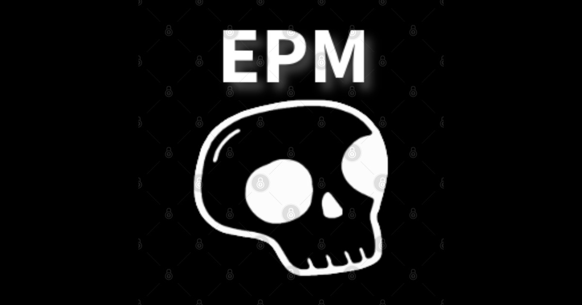 EPM Logo - Emo - Sticker | TeePublic