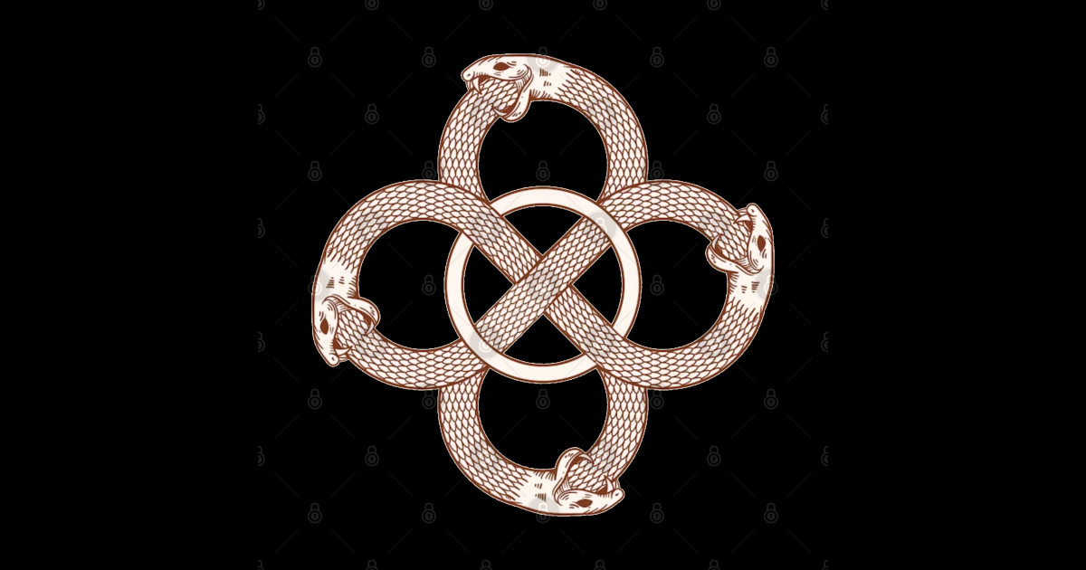 Ouroboros symbol - Ouroboros - Sticker | TeePublic